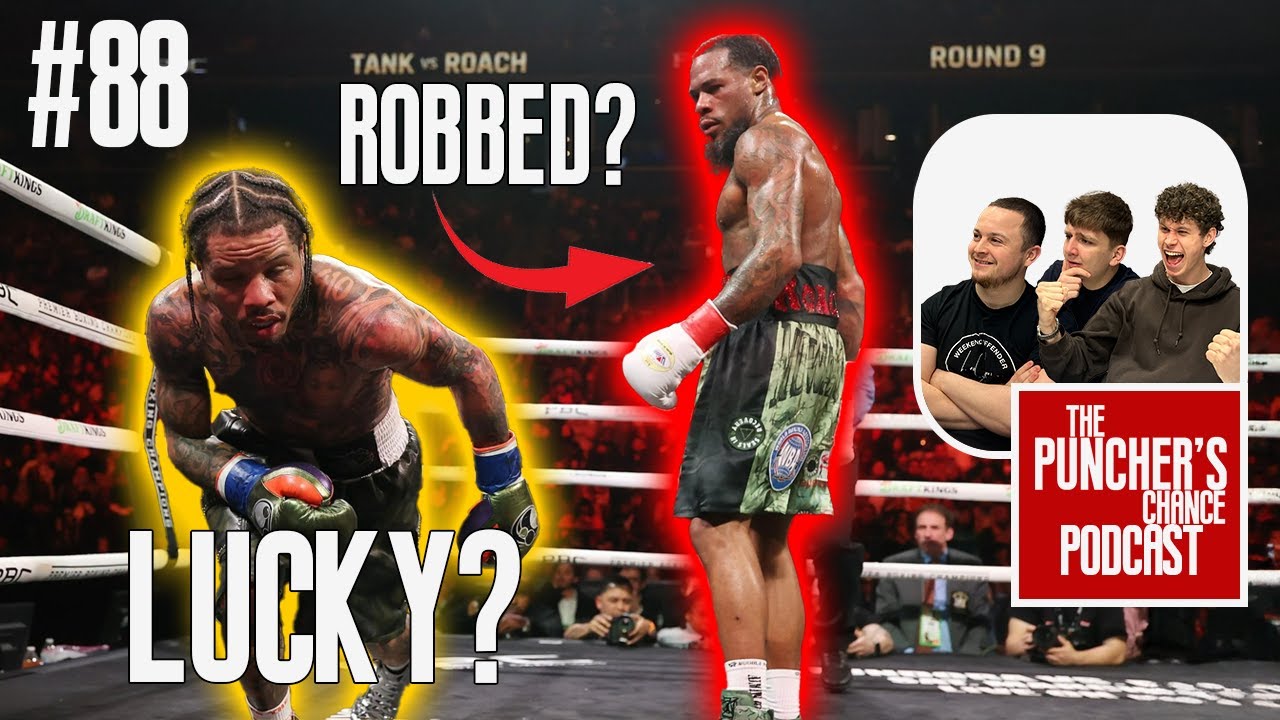 Tank Davis Got VERY Lucky?! | Boxing Review Podcast Ep 88 - YouTube