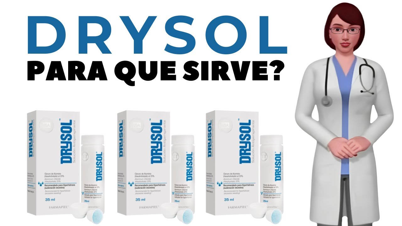 DRYSOL, para que sirve, cuando y como usar drysol - YouTube