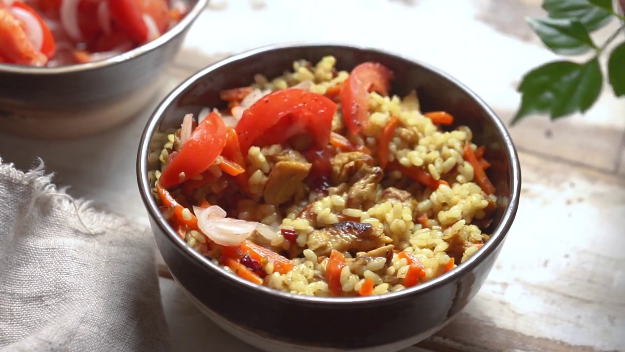 Плов с курицей // Chicken pilaf - YouTube