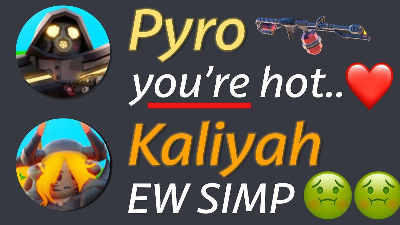 If Kaliyah Kit Met Pyro.. (Roblox BedWARS) - YouTube