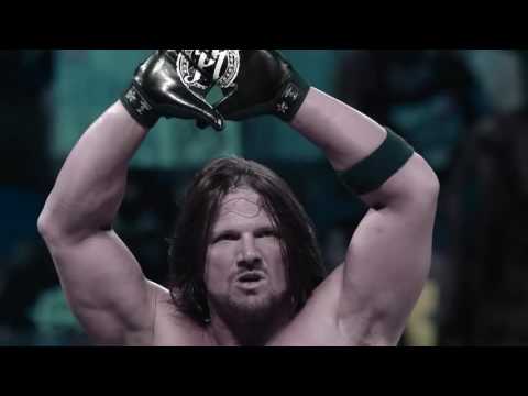 WWE No Mercy : Aj Styles vs John Cena vs Dean Ambrose WWE World Championship match commercial .