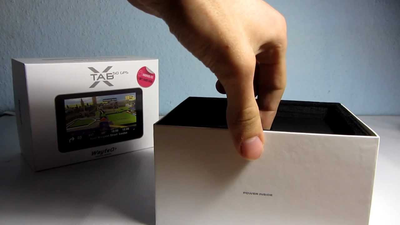 WayteQ xTAB-50 kicsomagoló videó | Tech2.hu - YouTube