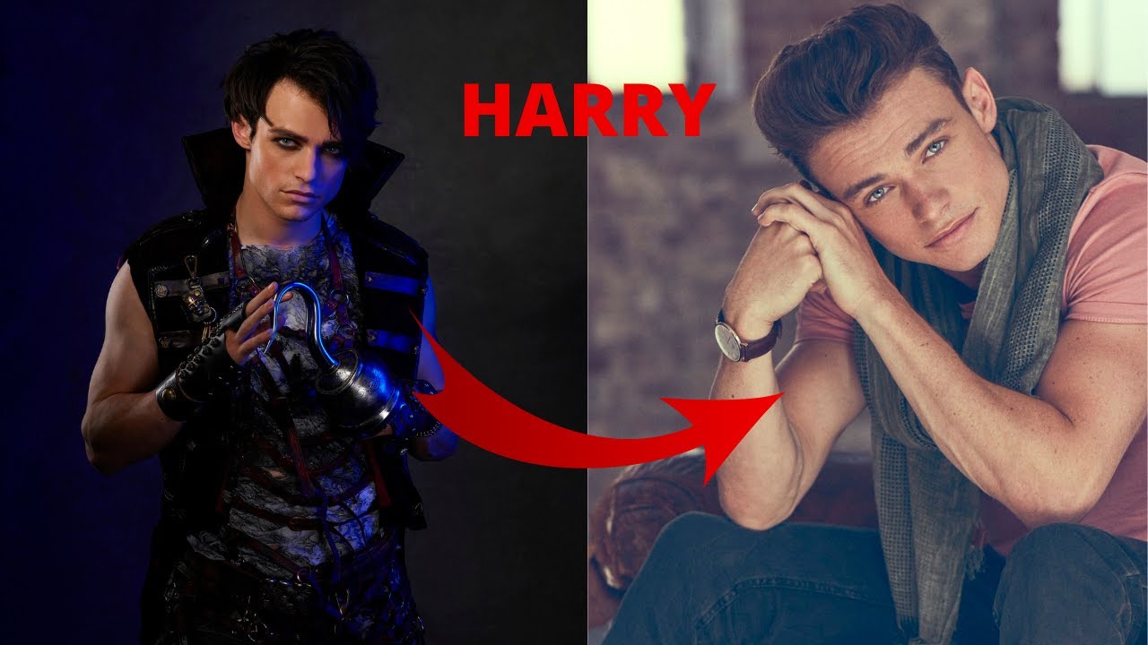 DESCENDANTS CHARACTERS REAL NAMES - YouTube