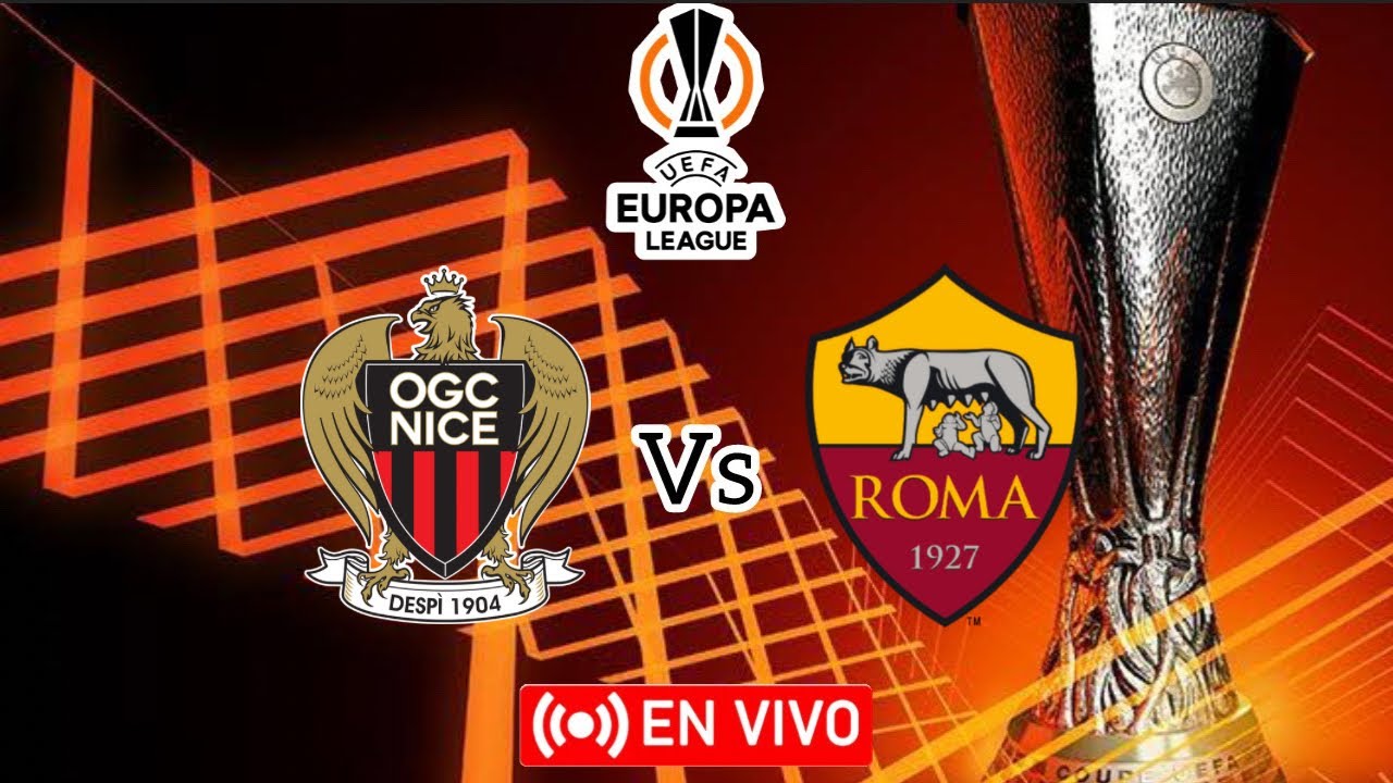 Nice vs Roma EN VIVO 🔴 | Jornada 1 | Europa League 2025 | Simulación ...