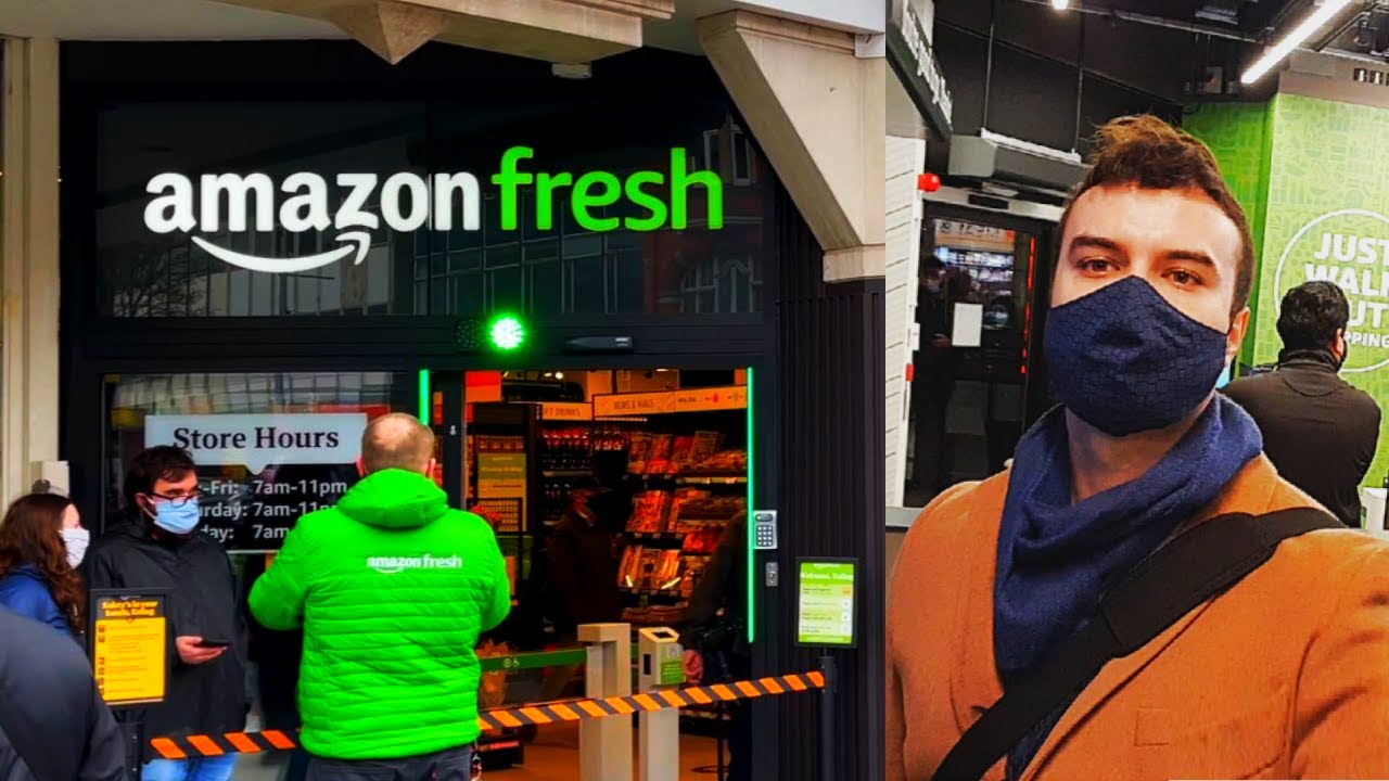 Inside UK's first Amazon Fresh Store - No tills, just walk out! - YouTube