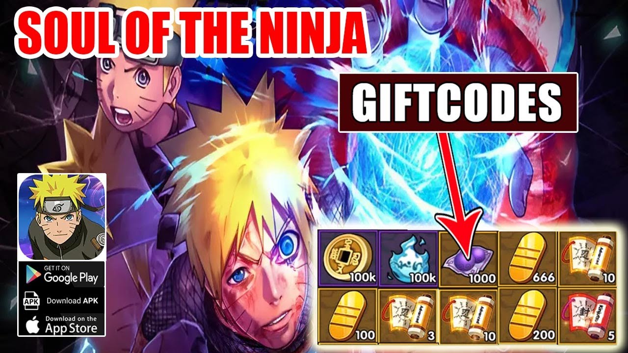 Soul Of The Ninja & 5 Giftcodes | 5 Codes Soul Of The Ninja - How to ...