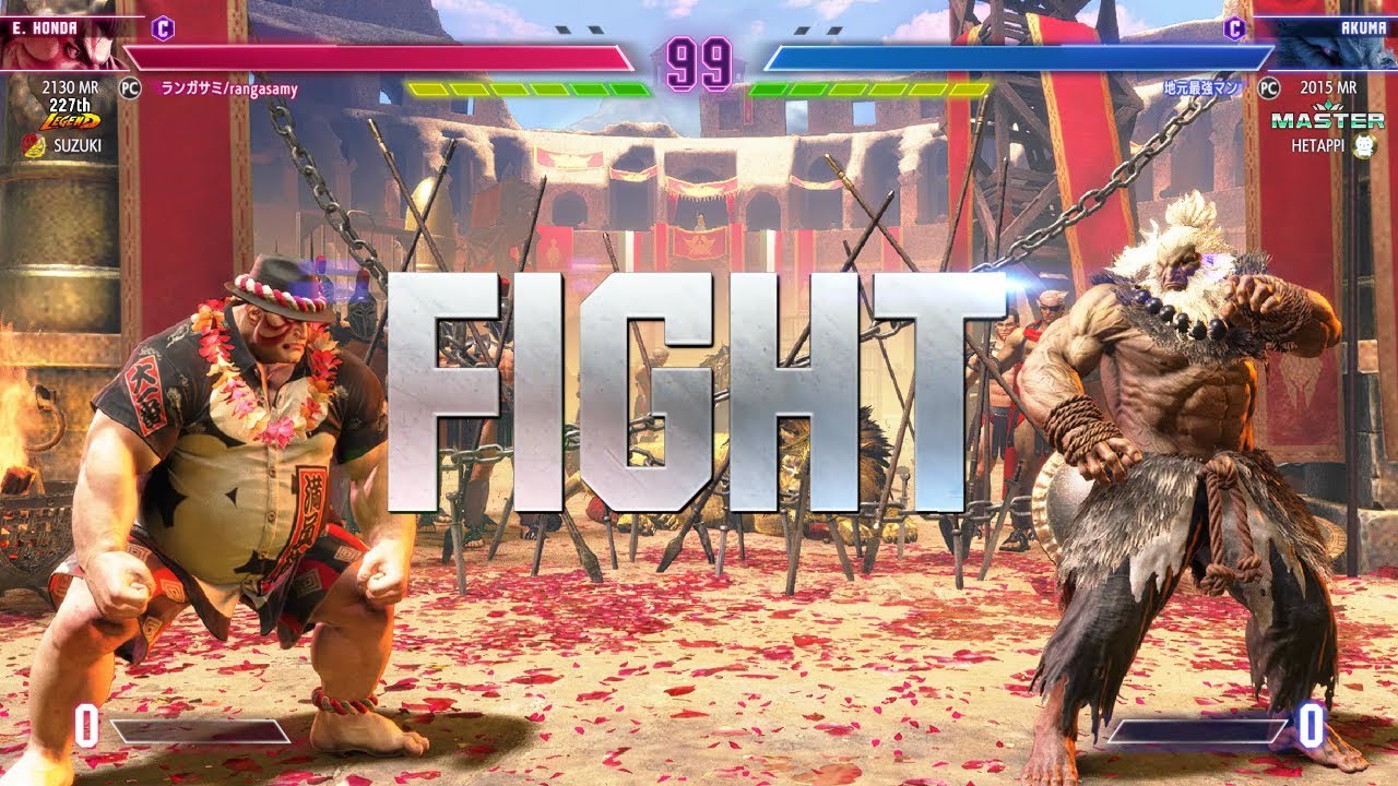 Street Fighter 6 🔥 Rangasamy (Rank #2 E.Honda Vs Strongest Man (Akuma ...