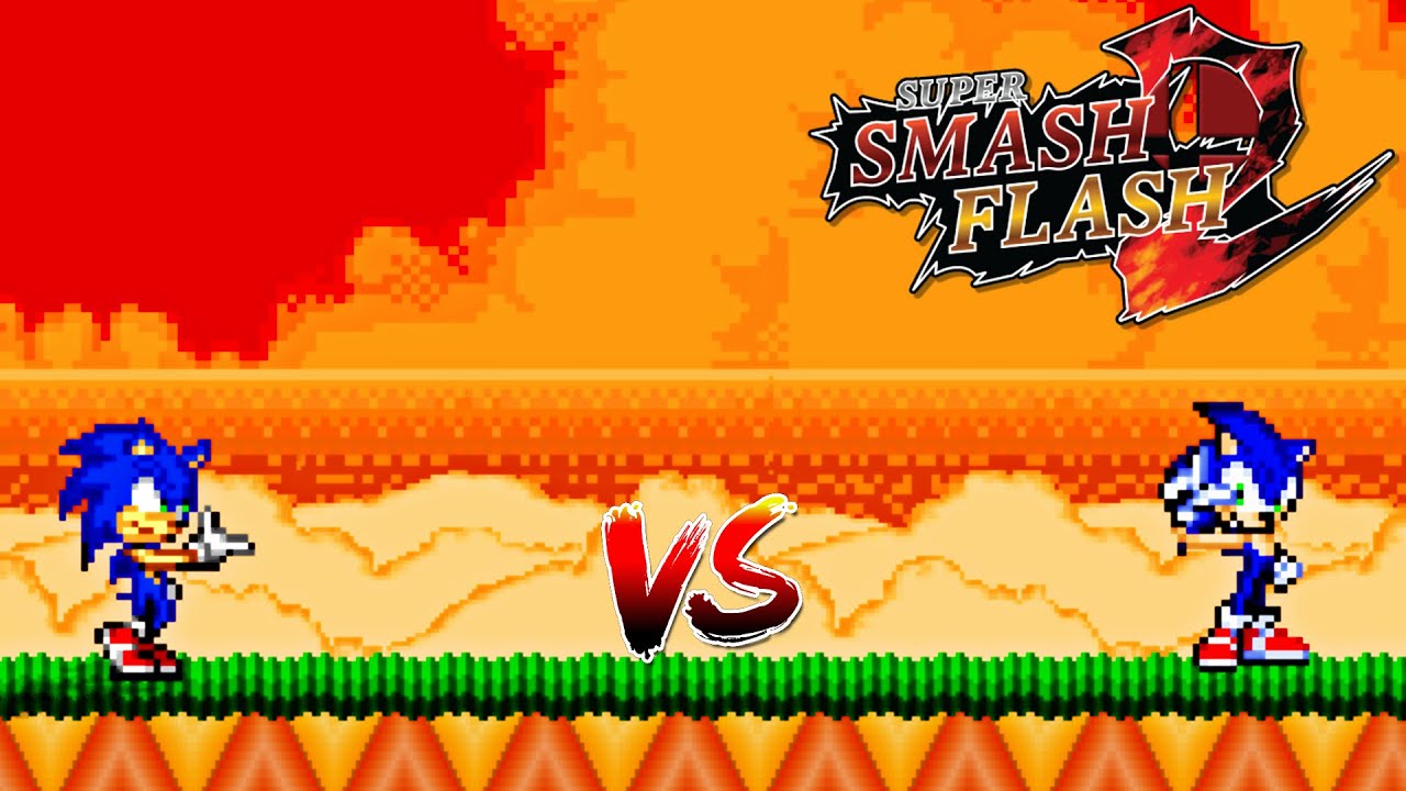 SSF2 Mods: Frontiers Sonic vs Revamped Sonic - YouTube