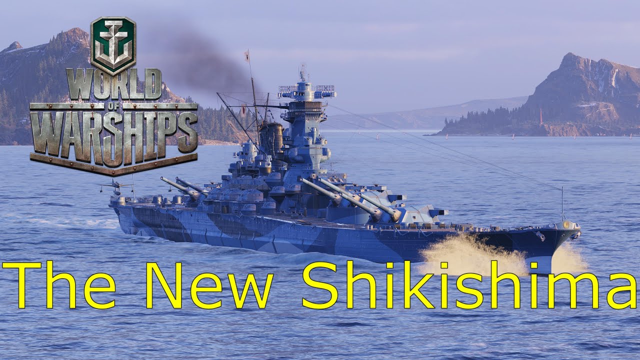 World of Warships- The New Shikishima - YouTube