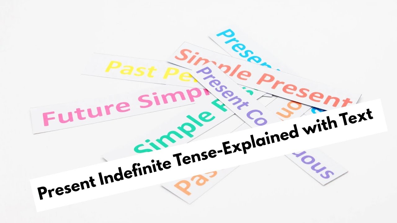 Present Indefinite Tense-Explained #simplepresent # ...