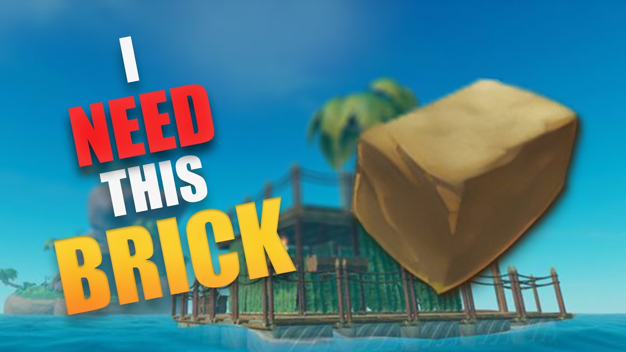 The Quest for a BRICK in Raft - YouTube
