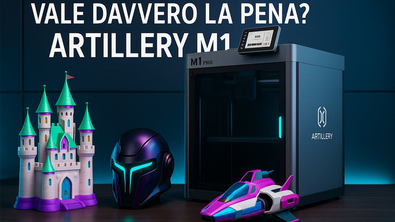 Artillery M1 Pro . Ne vale la pena? Scopriamolo assieme! - YouTube