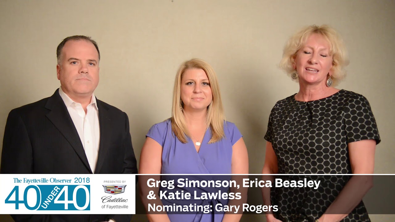 Greg Simonson, Erica Beasley and Katie Lawless Nominating Gary Rogers ...