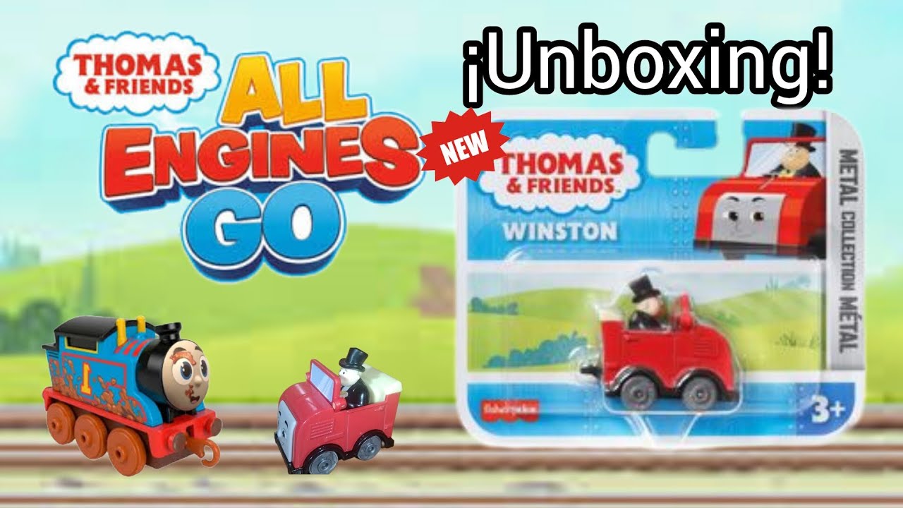 Unboxing y review de Winston de Push along de Thomas all engines go ...