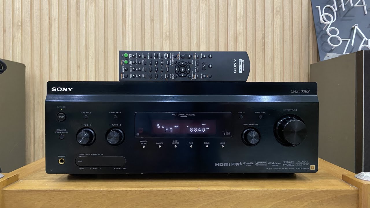Sony TA-DA2400es công suất 350W HDMI, optical,Pre out làm DAC☎ ...