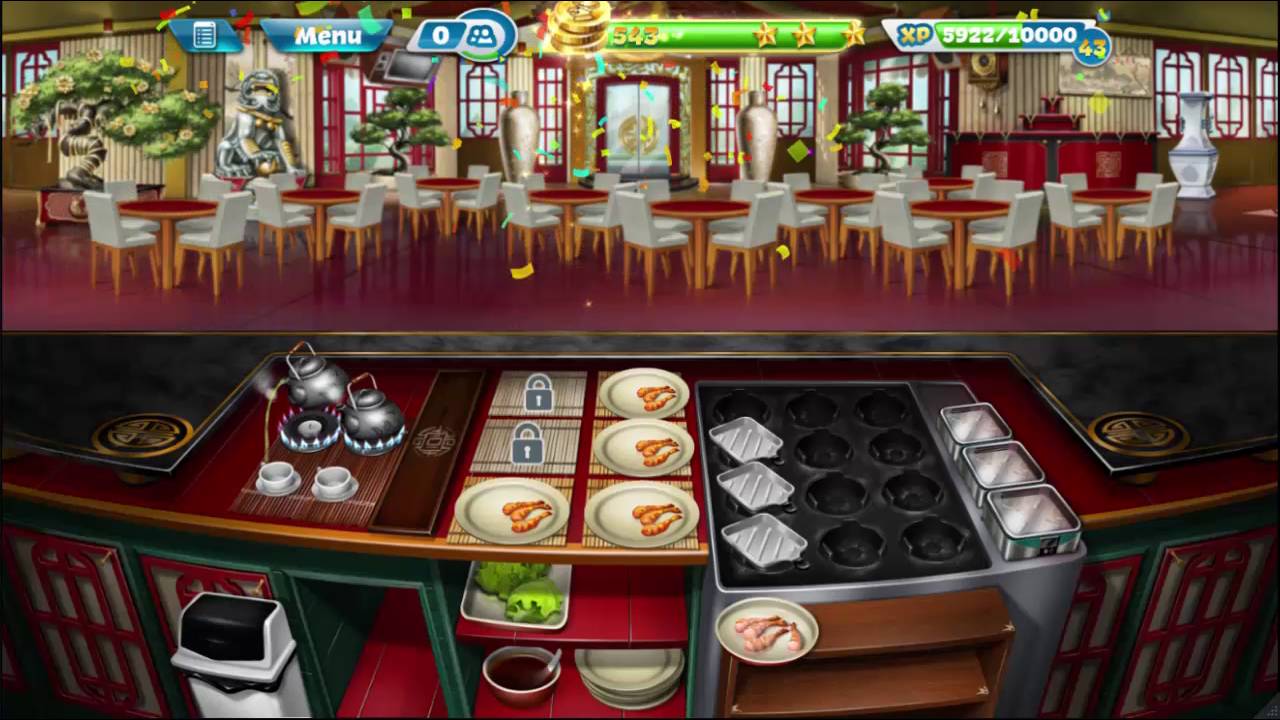 Cooking Fever: Chinese Restaurant Levels 4-6 - YouTube