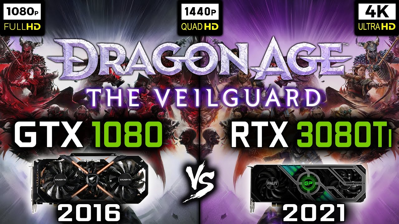 GTX 1080 vs RTX 3080 Ti in Dragon Age: The Veilguard - 1080p, 1440p, 4K ...