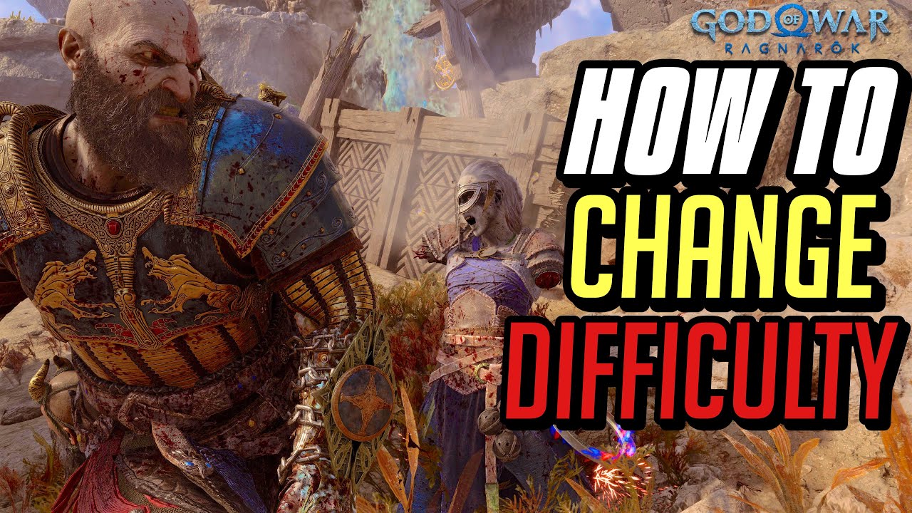 God of War Ragnarök How to Change Difficulty - YouTube