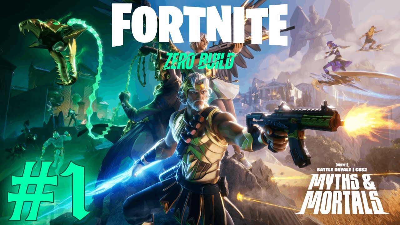The Man, The Myth, The God! | Fortnite | Zero Build w/ Shroud - YouTube