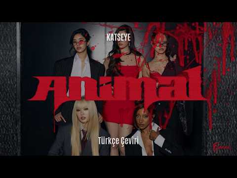KATSEYE - Animal Türkçe Çeviri + Lyrics (Color Coded)