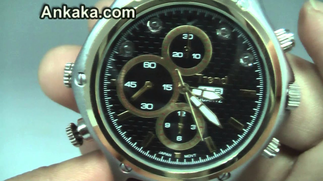 HD Waterproof Pinhole Spy Watch Camera DVR with Sound recording | Spy ...