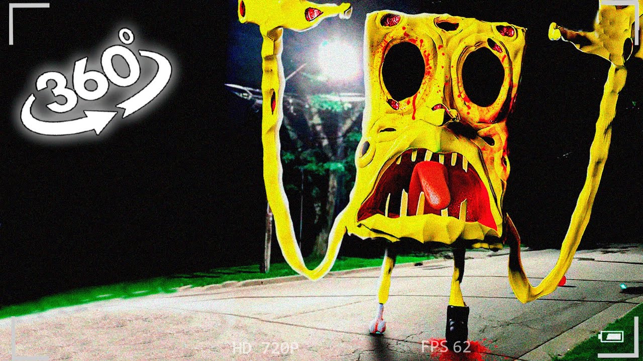 360° SPONGEBOB NOT THE SAME ANYMORE... sos! - YouTube