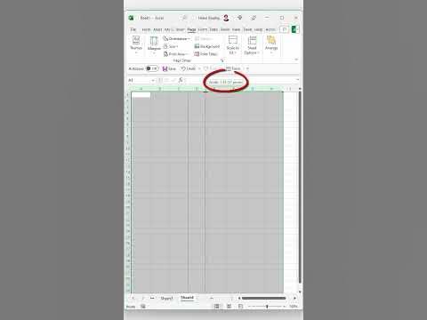 Create Perfect Square Grids in Excel in Seconds! #shorts - YouTube