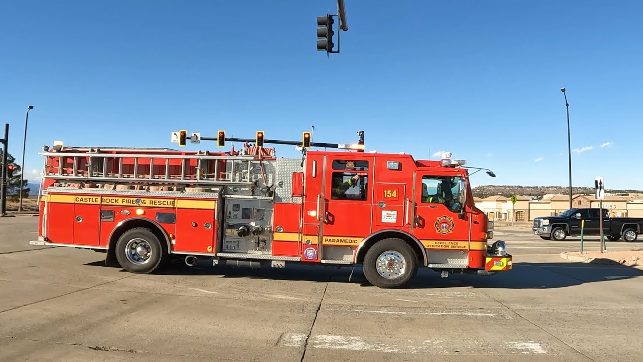 Engine 154 - Castle Rock FD - YouTube