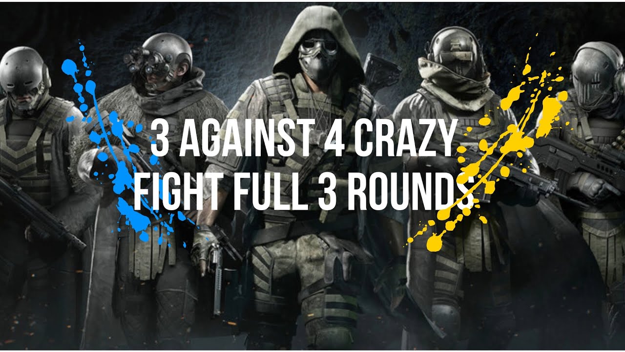 3 against 4 crazy 3 rounds of fight in Tom Clancy's ghost recon ...