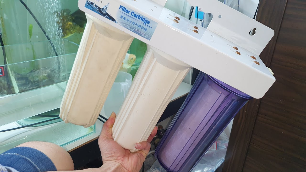 深夜組裝三胞胎過濾器 DIY Three-layer RO filter - YouTube