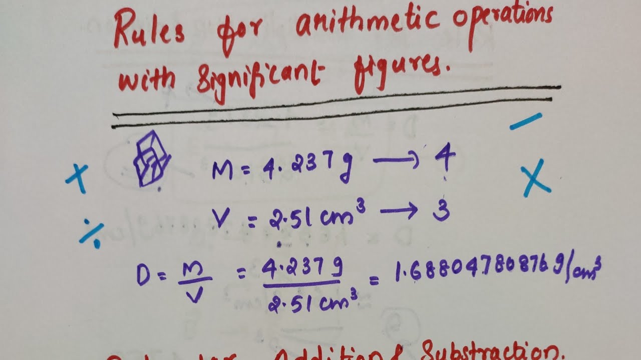 Rules For Arithmetic Operations With Significant Figures Class 11 rules-for-arithmetic-operations-with-significant-figures-class-11
