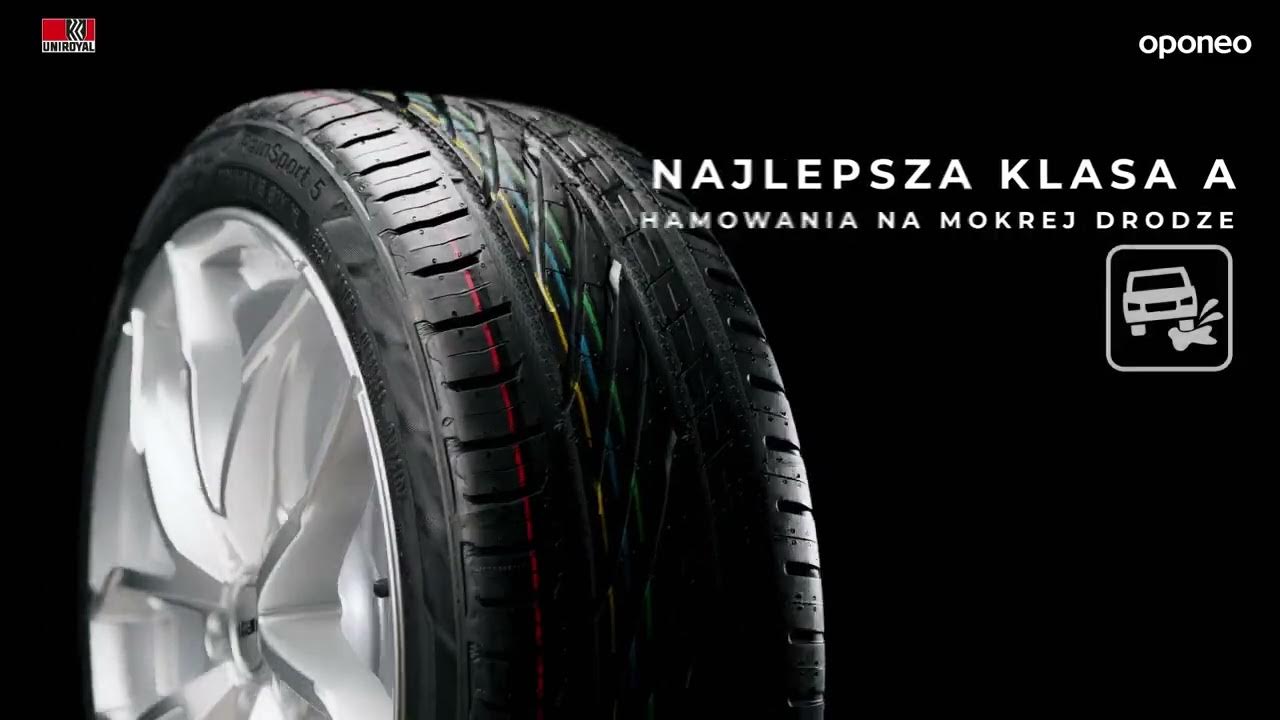 Opona Uniroyal RainSport 5 Opony Letnie Oponeo™ - YouTube