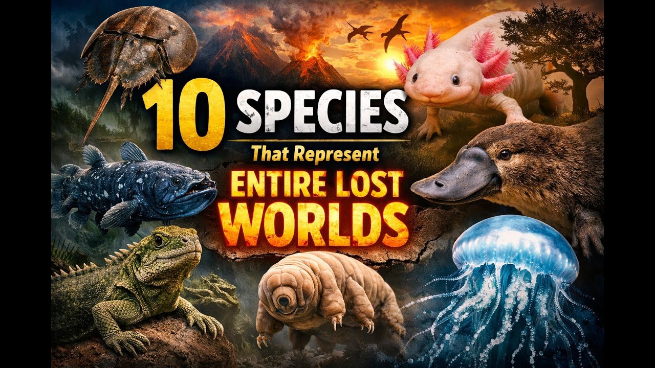 10 Species That Represent Entire Lost Worlds - YouTube