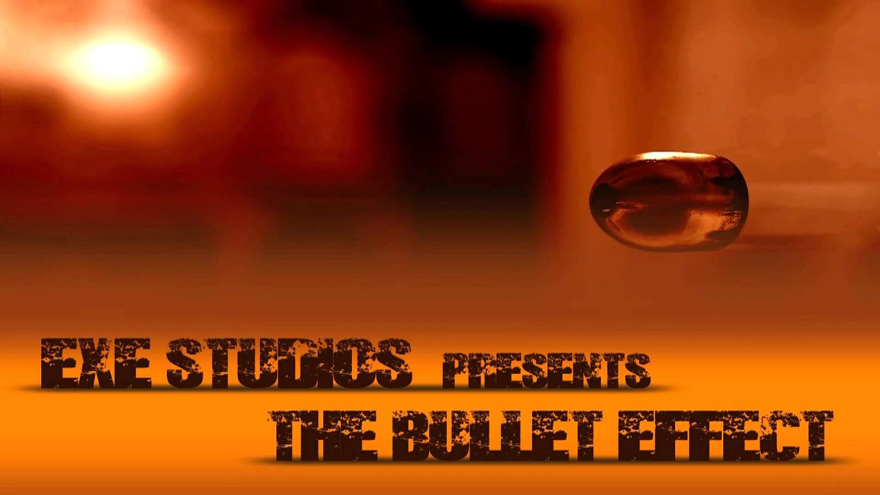 Bullet shot slow motion - YouTube