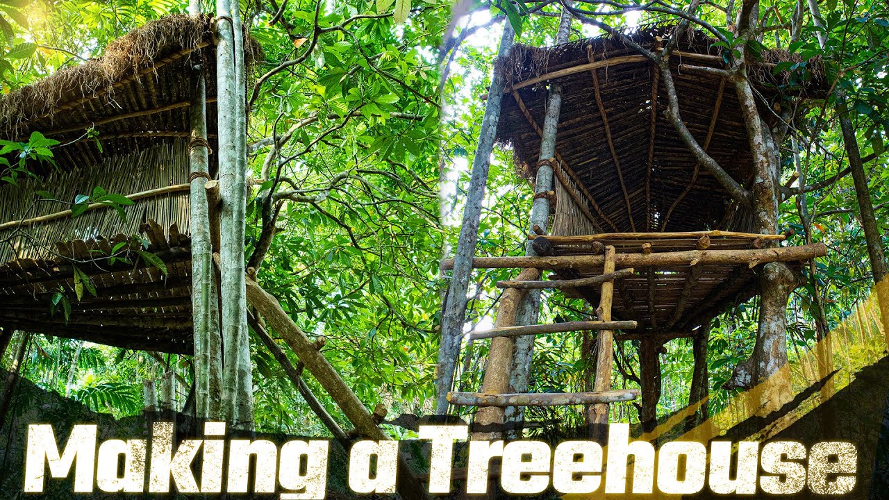 Primitive Treehouse Construction: Creating a Relax and Calm Place Using ...