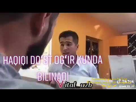DOSTLAR XAQIDA JUDAYAM TASİRLİ VİDEO ALBATTA KO'RING