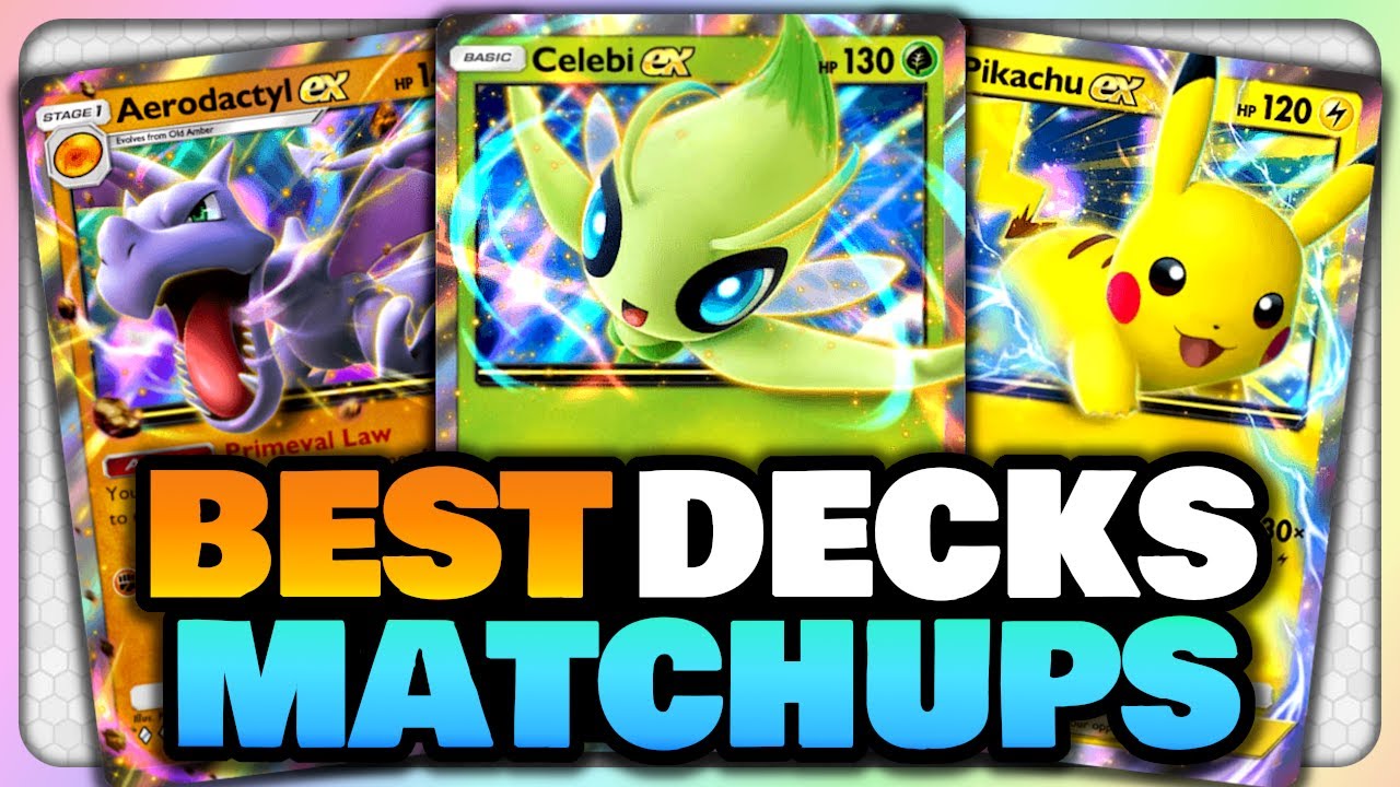 All the BEST DECKS and how they MATCHUP!!! | Pokemon TCG Pocket - YouTube