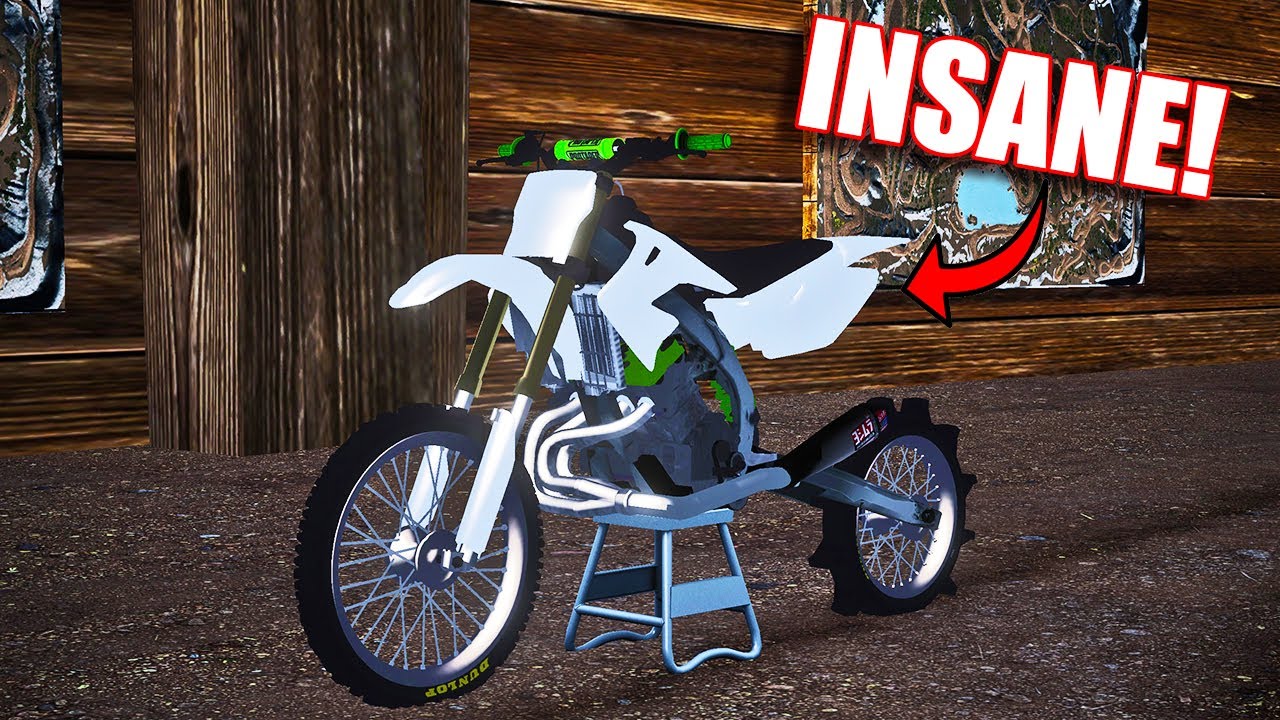 THIS HILLCLIMB DIRTBIKE HAS A NINJA ZX-6R MOTOR!? (INSANE POWER!) - YouTube