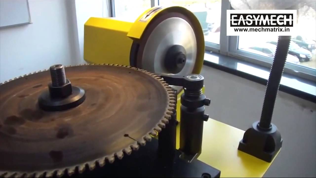 05 EASYMECH CIRCULAR SAW RESHARPENING MACHINE RIX MMX Q1O - YouTube