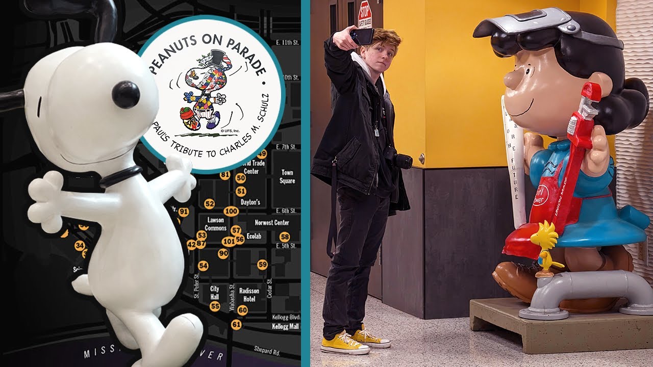 Why are there 500+ Snoopy/Peanuts statues in Minnesota? (Peanuts on ...