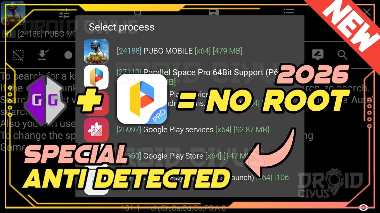 🎮 Cara Menggunakan Game Guardian No Root 2026 | Tutorial Instal GG ...