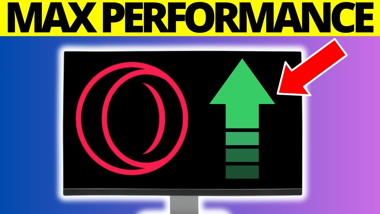How To Optimize Opera GX To Maximum Performance - YouTube