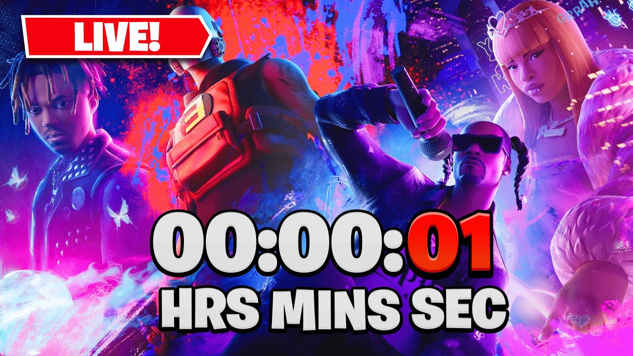 🔴 LIVE FORTNITE REMIX FINALE EVENT AND CUSTOMS! COUNTDOWN! OG CHAPTER 2 ...