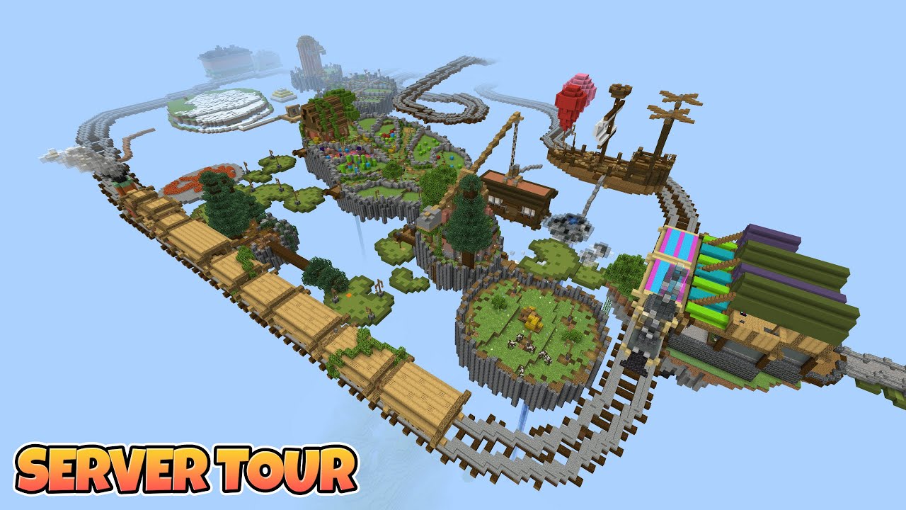 Minecraft - VIP 2022 Patreon Server Tour - YouTube