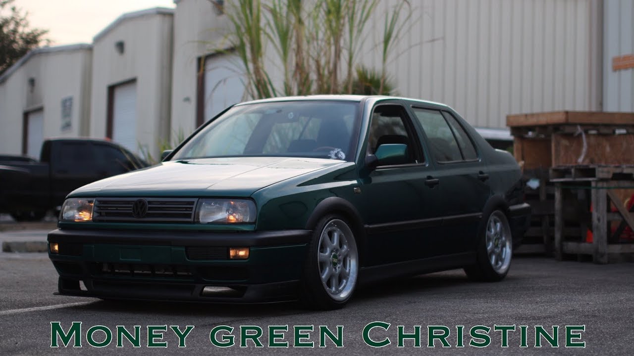 Gregs 1998 Volkswagen Jetta GLX | Money Green Christine - YouTube