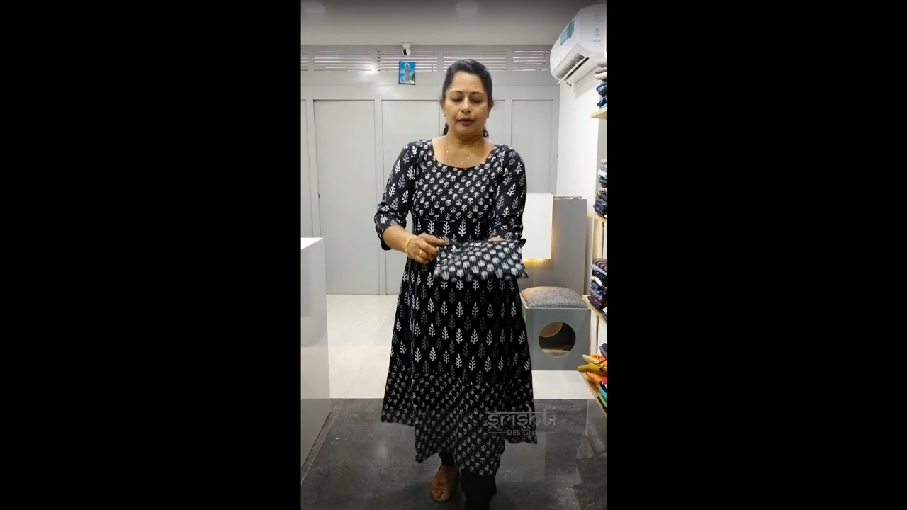 A line cotton Kurthis | Srishti Designs | - YouTube