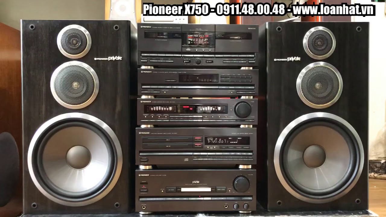Pioneer X750 - YouTube