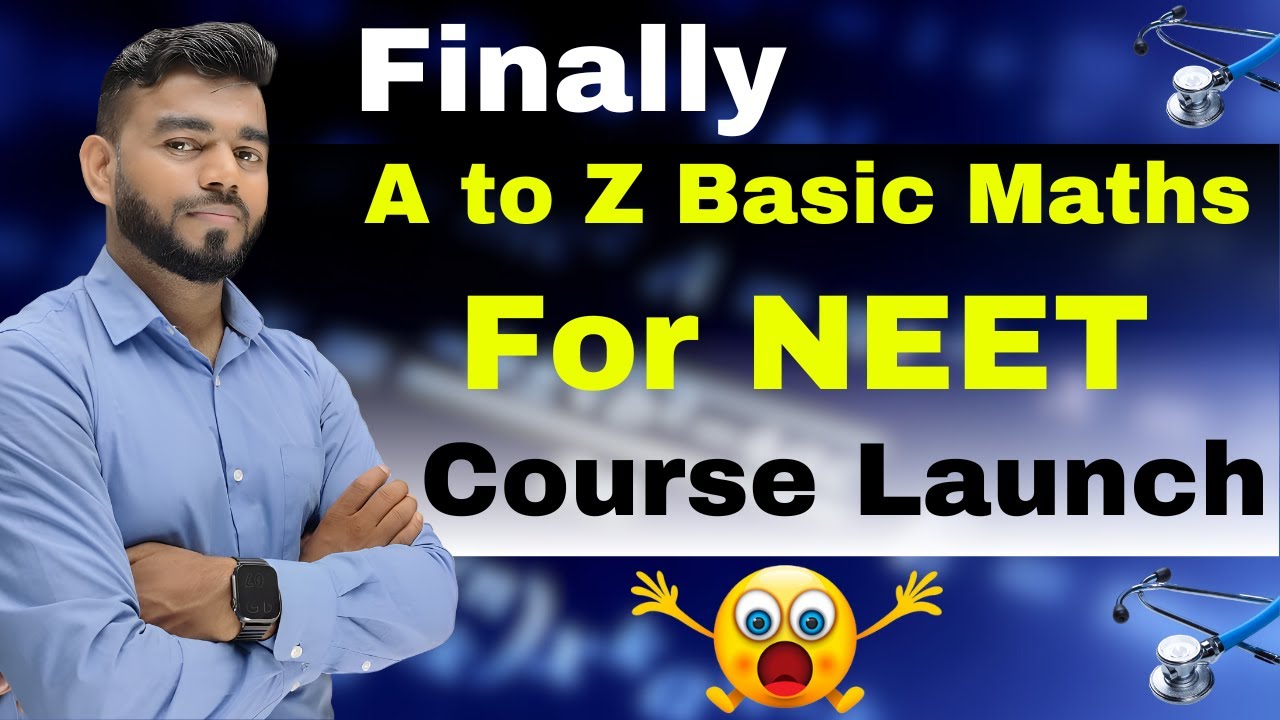 A to Z Basic Maths for NEET | Basic maths for Physic NEET | 5g Maths ...