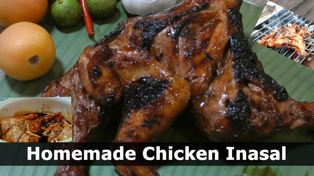 Homemade Chicken Inasal - YouTube