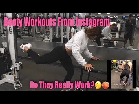 Testing Out Instagram Booty Workouts | Do They Really Work?